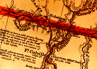 Paul Kane - Colville map