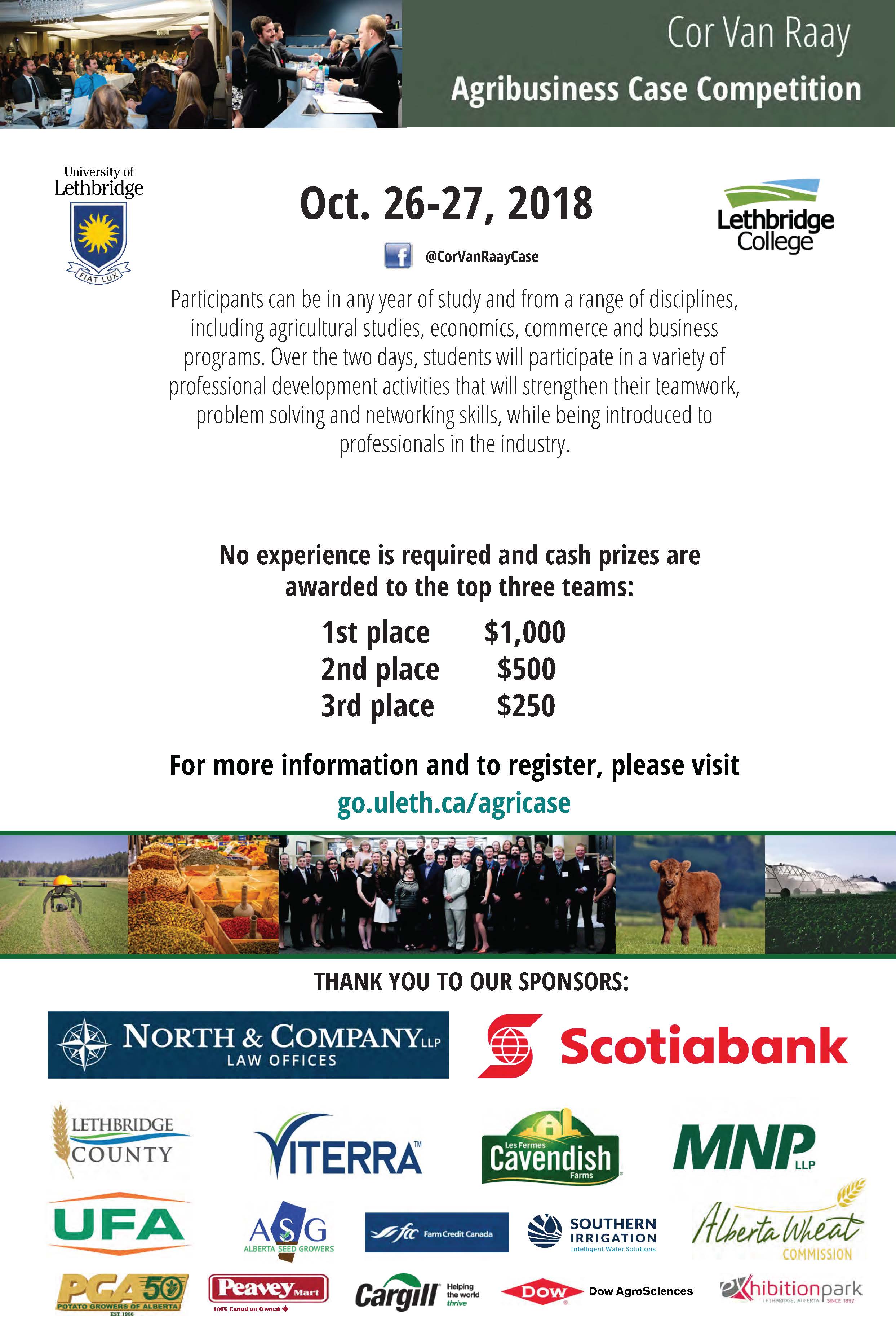 Cor Van Raay Case Competition | Notice Board