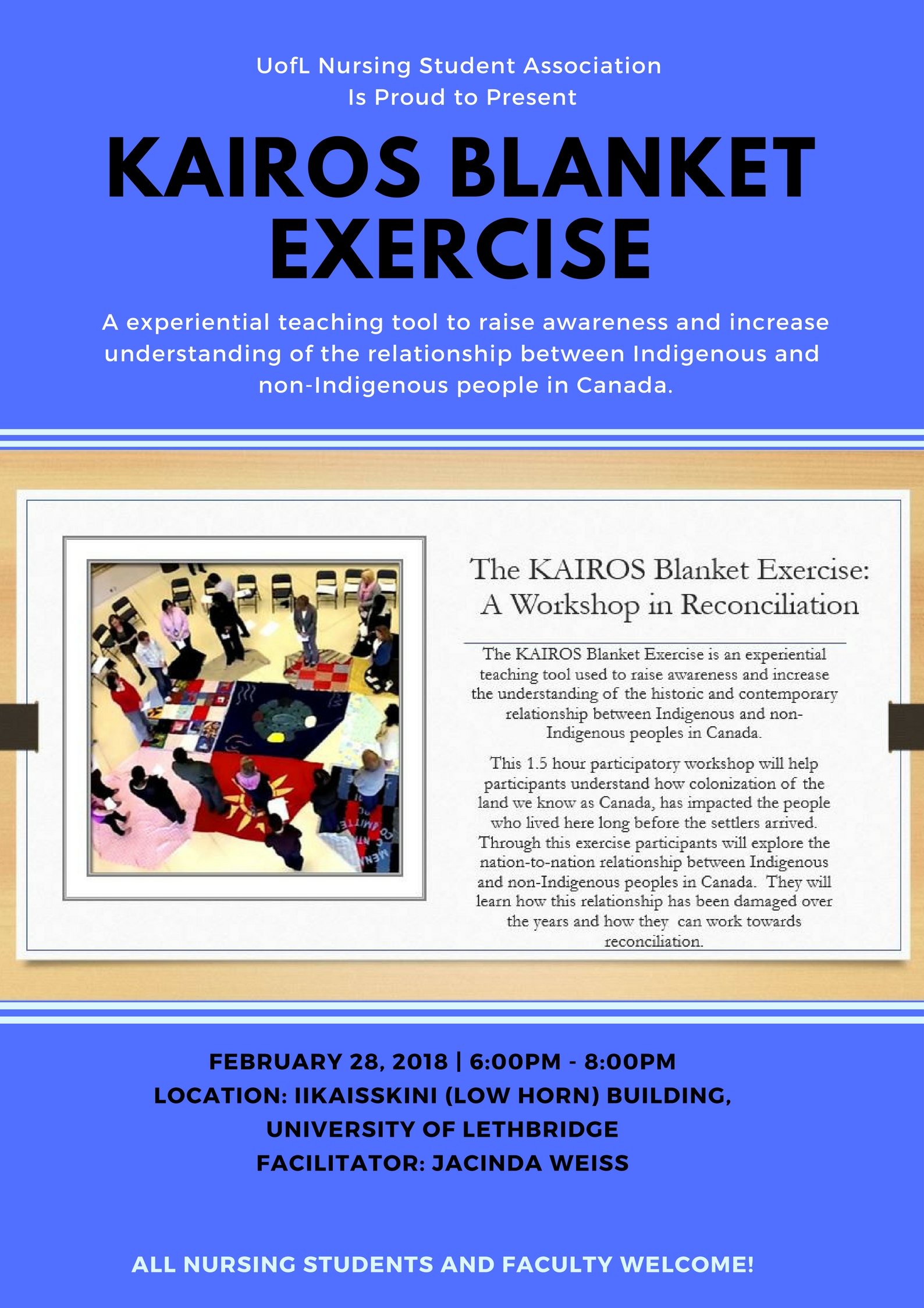 KAIROS Blanket Exercise | Notice Board