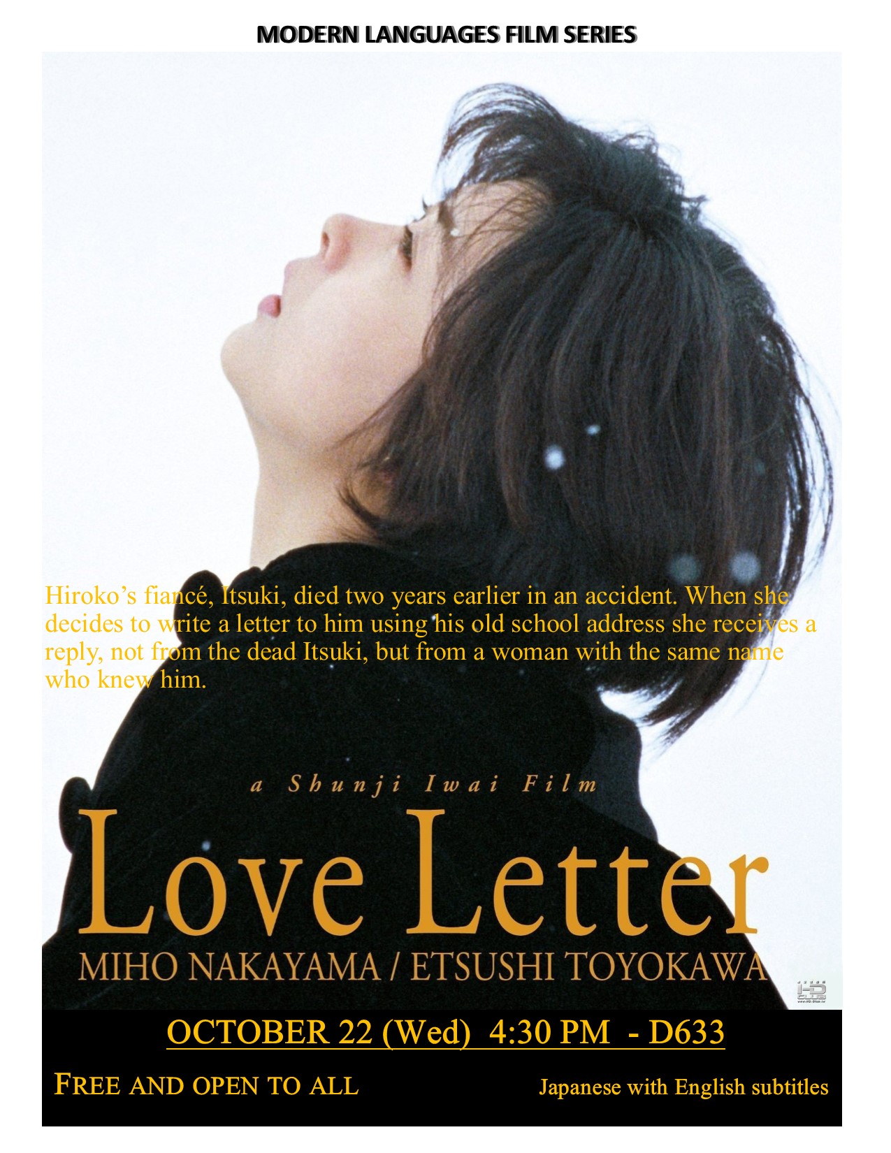 Love Letter (Japanese movie) | Notice Board