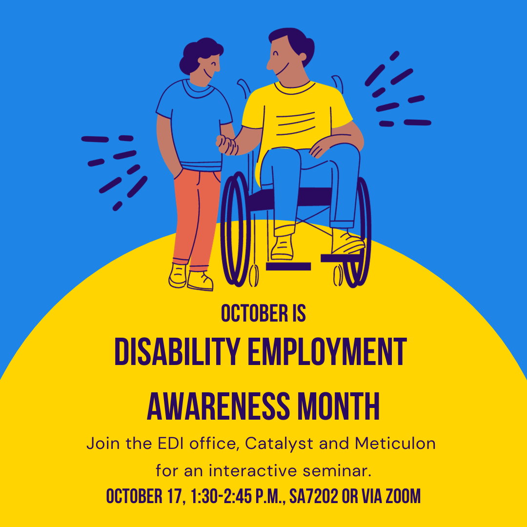 Disability Employment Awareness Month Interactive Seminar | Notice Board
