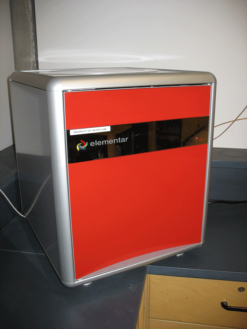 Elementar Vario Microcube elemental analyzer | University of Lethbridge