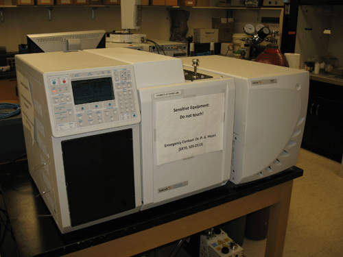 Mass spectrometry capability: Varian GC-MS and Varian GC-MS-MS ...