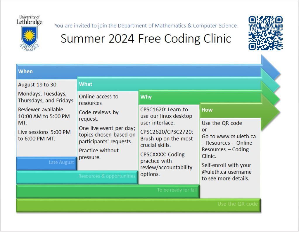 Department of Mathematics & Computer Science | University of Lethbridge