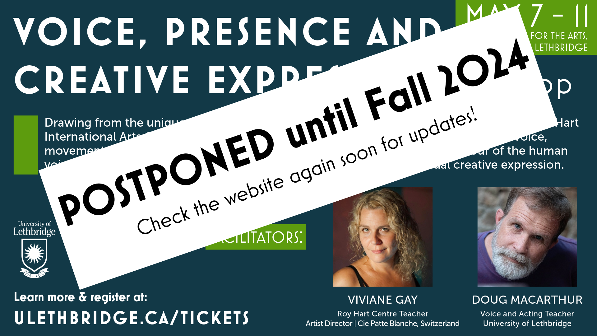 Event Season | University of Lethbridge