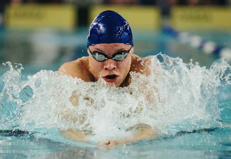 Horns take advantage of home pool at historic Canada West championships ...