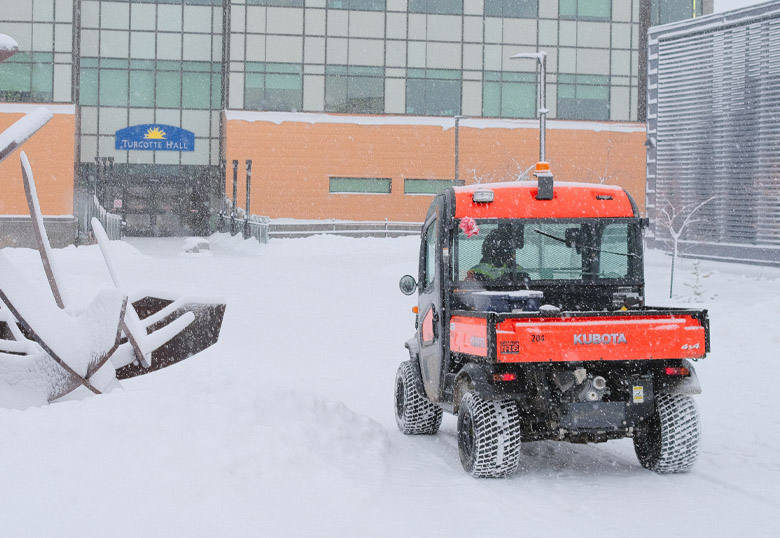 Monumental task of snow removal looming for Grounds Maintenance team ...