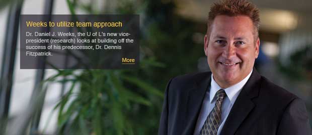 Weeks looks at taking research to new heights | UNews